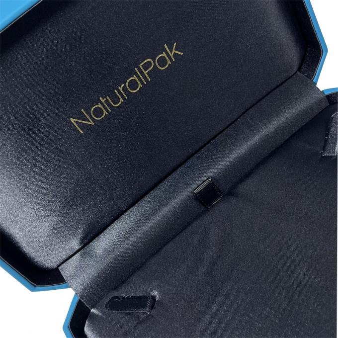 SMATA FSC Luxury Jewelry Packaging Boxes Octagonal High End Suede Gift Box